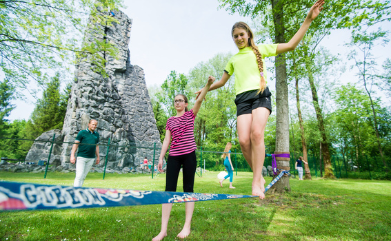 Slackline Park | ULSZ Rif | Locaboo